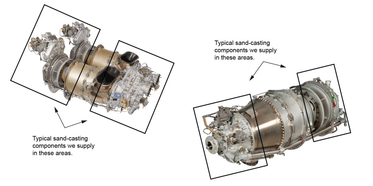 Specialized in precision sand castings - Mitchell Aerospace